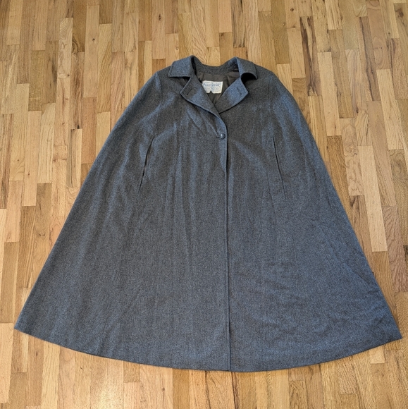 Pendleton | Jackets & Coats | Vtg Pendleton Cape Womens Ml Gray 0 ...
